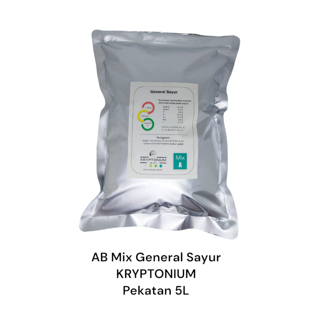 Jual AB Mix General Sayur KRYPTONIUM 5L | Shopee Indonesia