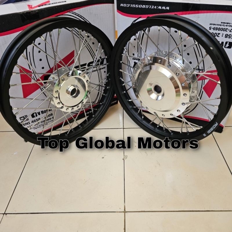 Jual VELG HONDA BEAT VARIO SCOOPY SEPASANG RING 14 140x160 MEREK ROSSI ...