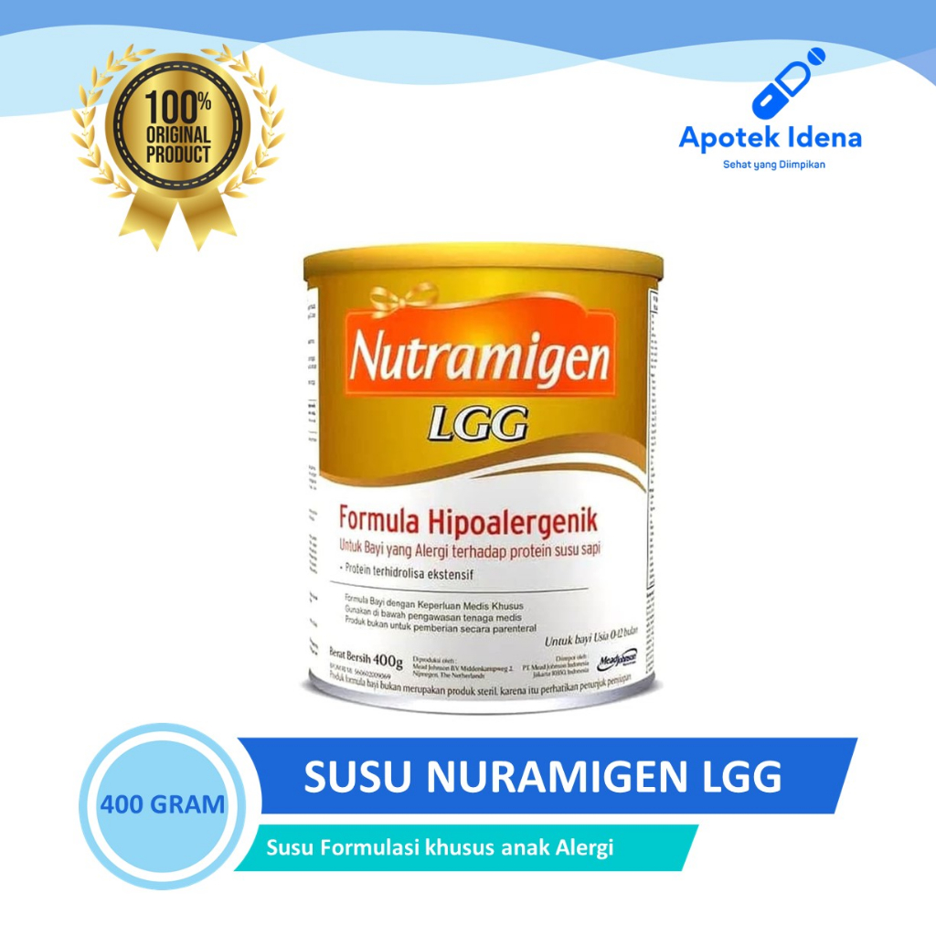 Jual NUTRAMIGEN LGG 400 Gram Susu Alergi Protein Susu Sapi ...
