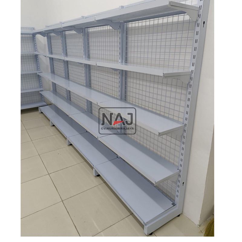 Jual Rak Gondola Minimarket Single Star Murah | Shopee Indonesia