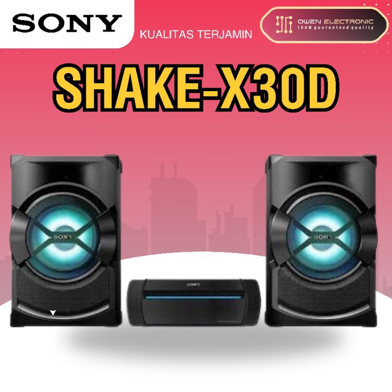 Jual SONY SHAKE X30D / SHAKE-X30D HIFI SPEAKER KARAOKE | Shopee Indonesia