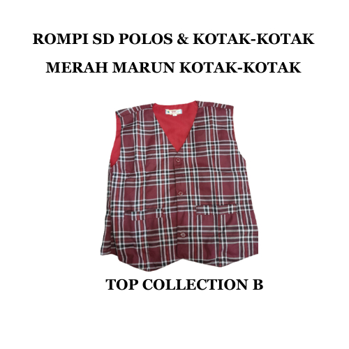 Jual ROMPI SEKOLAH SD, SMP, POLOS & KOTAK-KOTAK | Shopee Indonesia