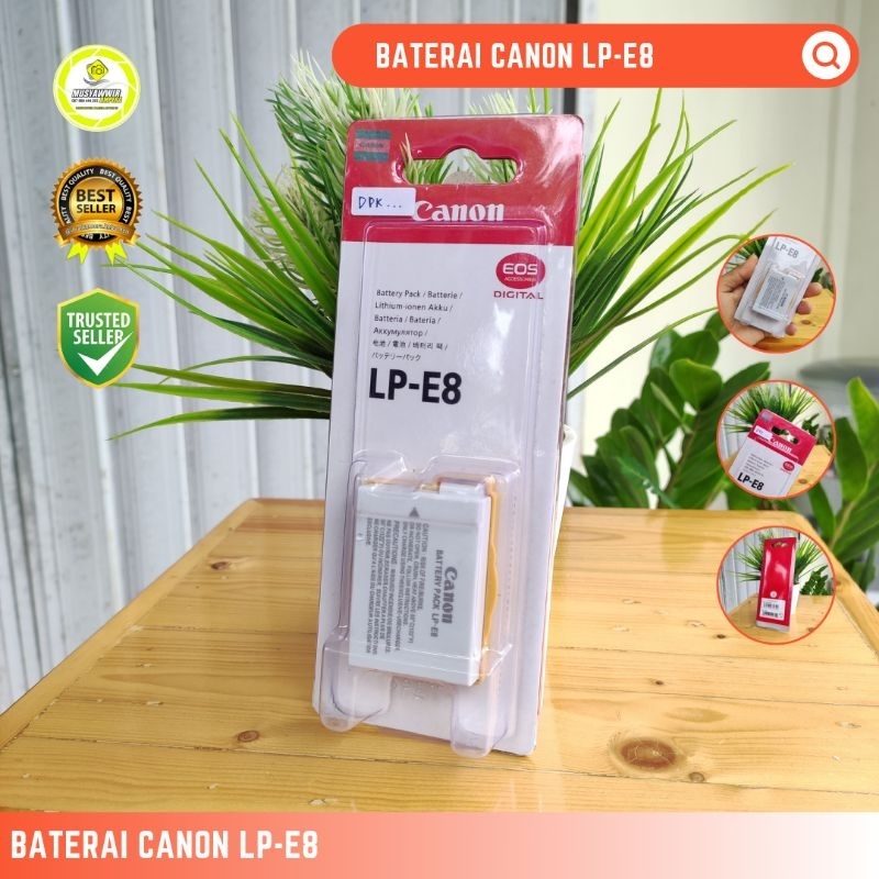 Jual Baterai LP-E8 | Battery LPE8 Untuk Kamera Canon EOS 550D/600D/700D ...