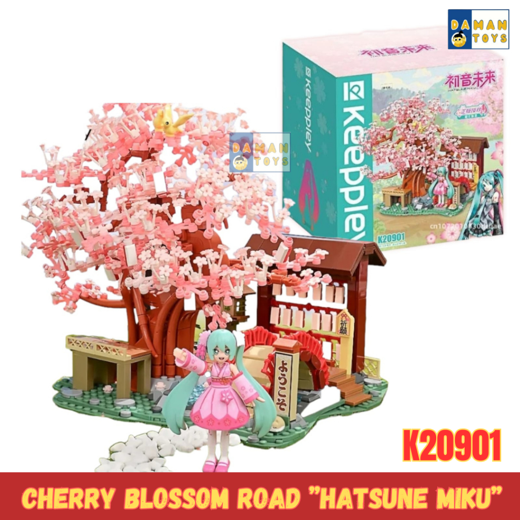 Jual Keeppley Hatsune Miku Sakura Blossom Bricks K20901 | Shopee Indonesia