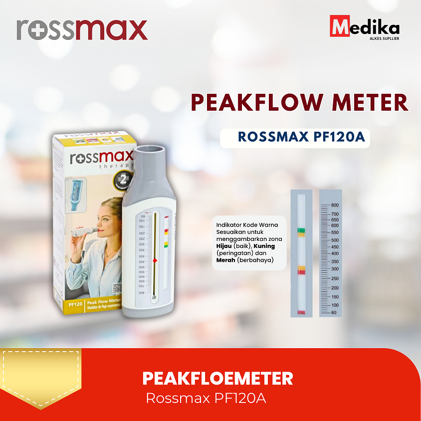 Jual Rossmax Peak flow Meter Alat Cek Asma - Anak Dewasa alat Therapy ...
