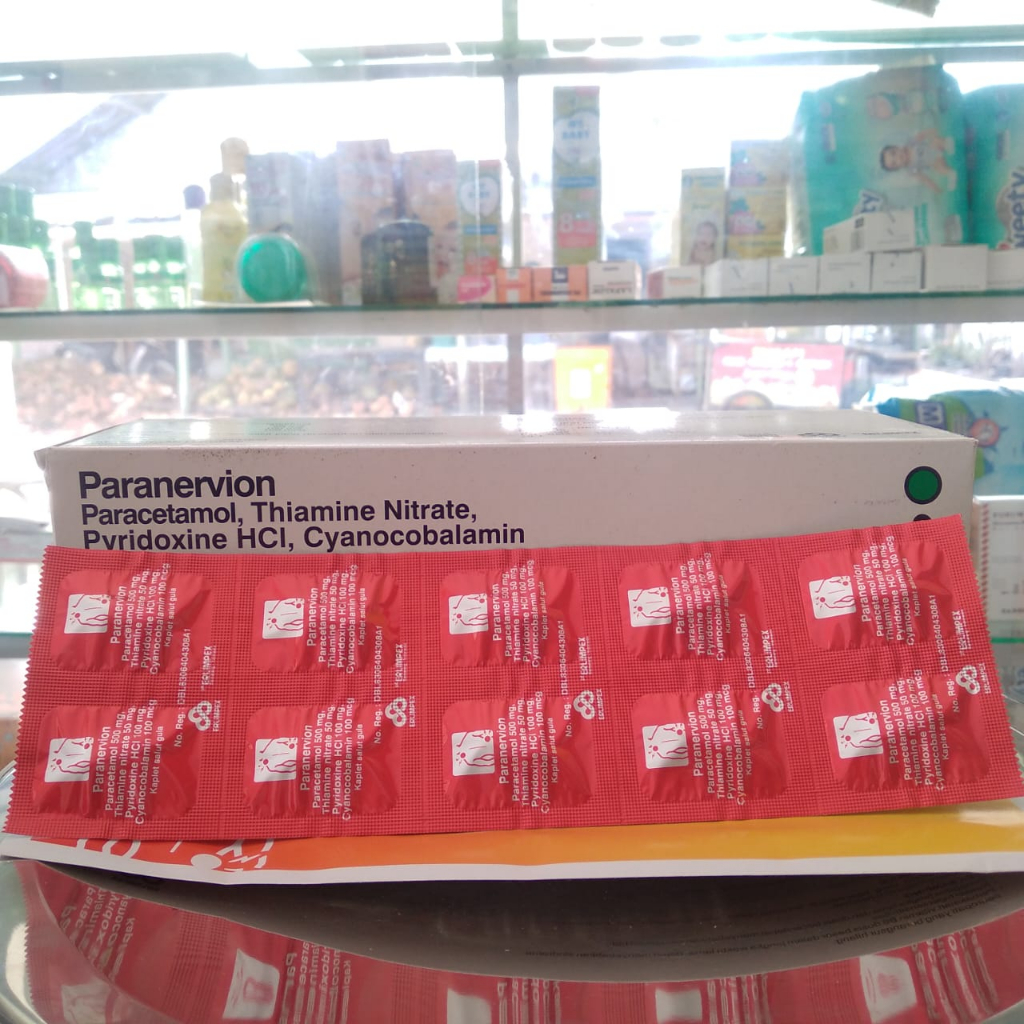 Jual PARANERVION TAB STRIP 10 TABLET | Shopee Indonesia