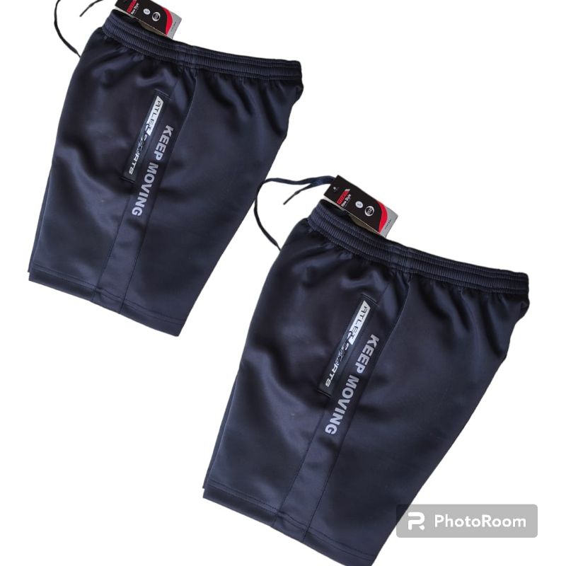 Jual Celana running pria celana pendek olahraga gym running bahan misty ...