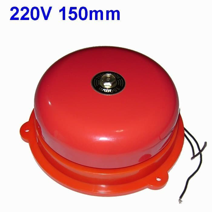 Jual Fire Alarm Bell Notifier Bell Kring 6 inch 220V | Shopee Indonesia