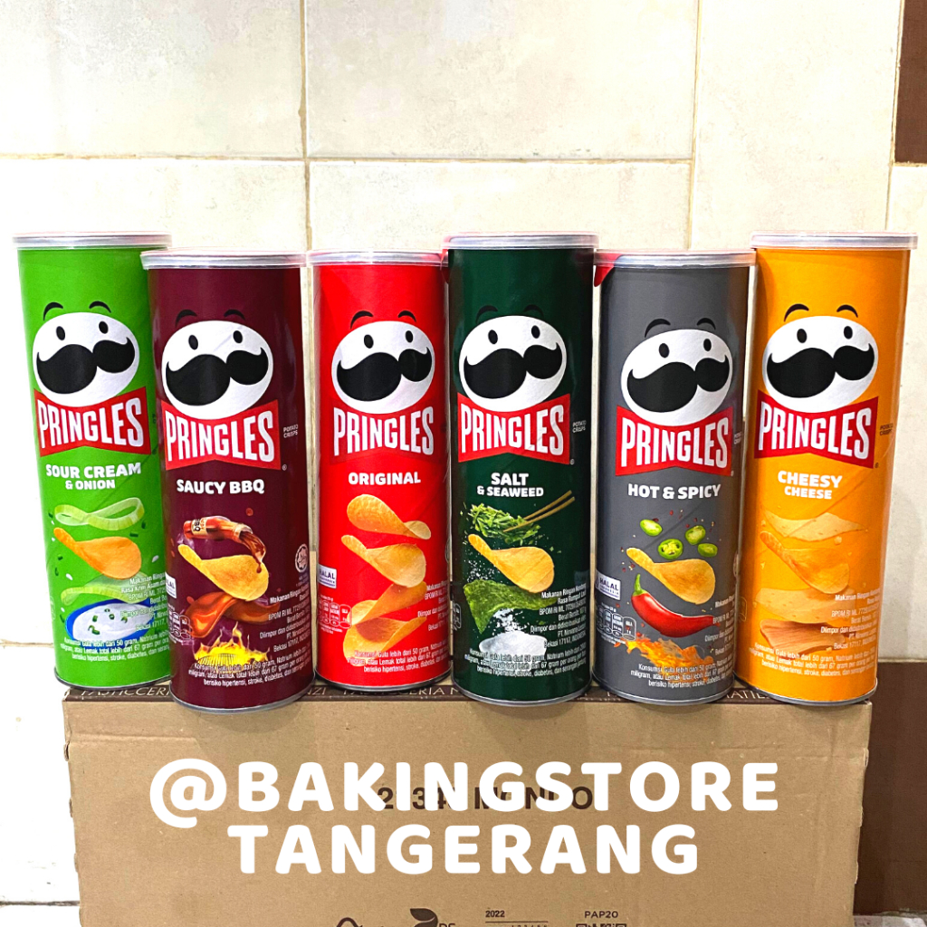 Jual Pringles Keripik Kentang 102 Gr | Pringles Potato Chips | Shopee ...