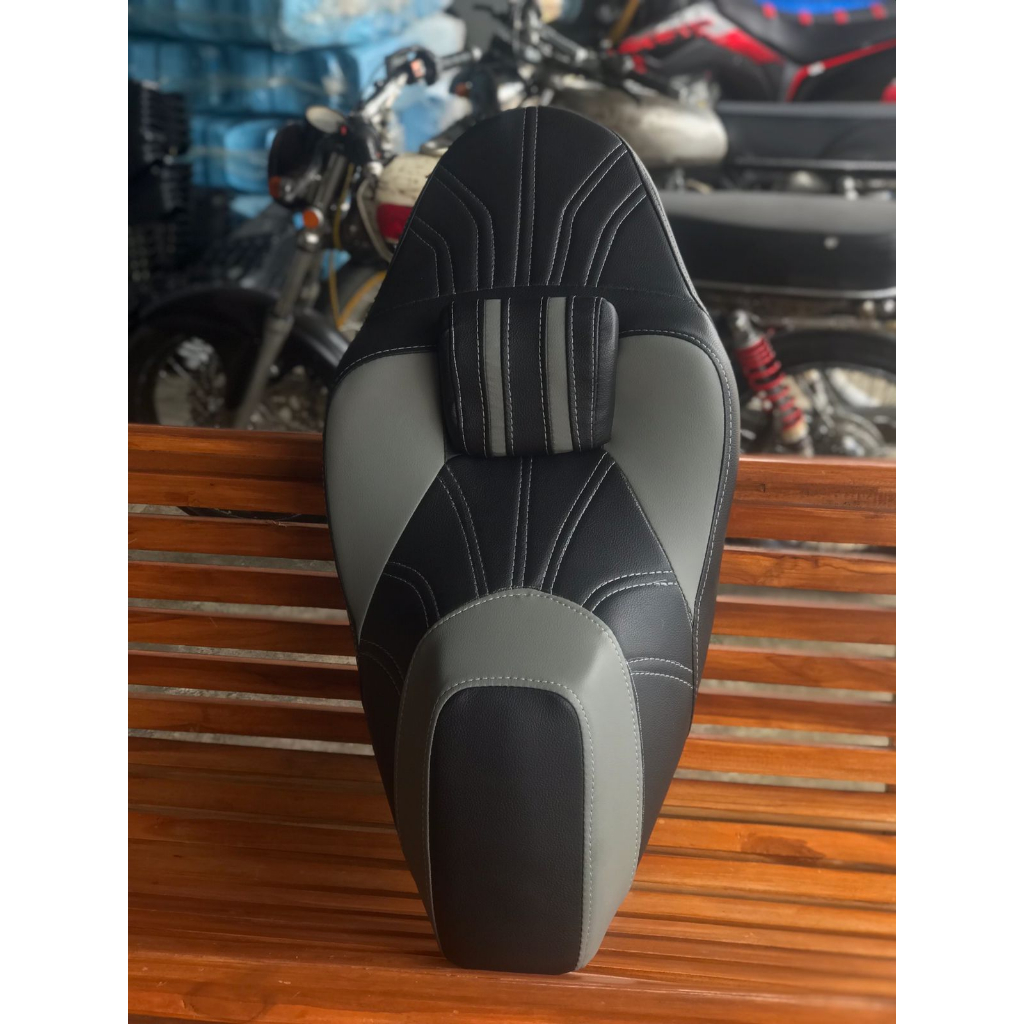 Jual JOK CUSTOM KULIT MBTECH - Jok Motor MBtech Nmax Old & Pcx 150 160 ...