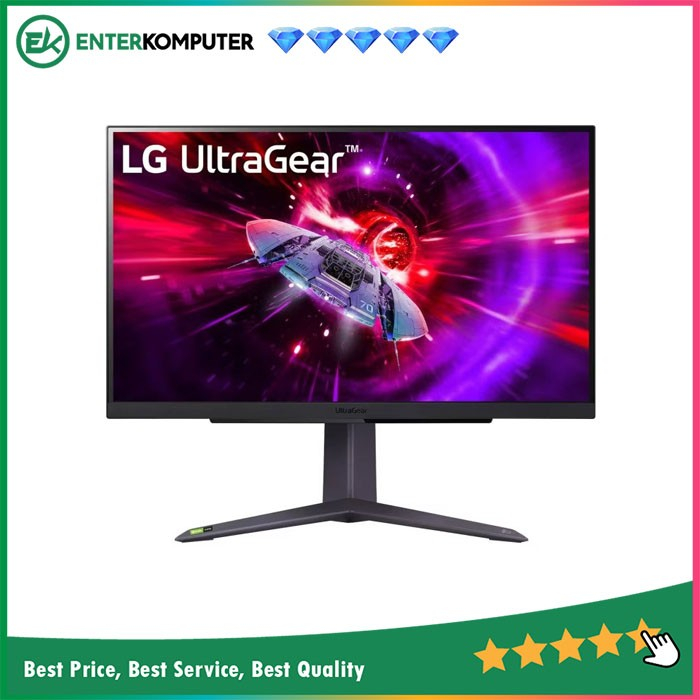 Jual LG 27" 27GR75Q-B UltraGear QHD IPS Gaming Monitor 165Hz with G-SYNC | Shopee Indonesia