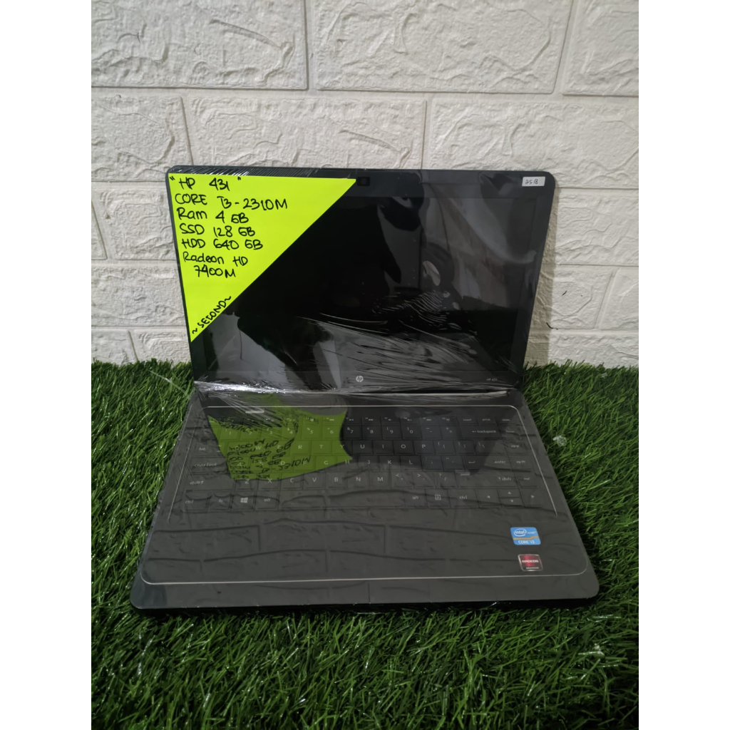 Jual HP 431 CORE I3-2310M RAM 4GB SSD 128GB HDD 640GB RADEON HD 7400M ...