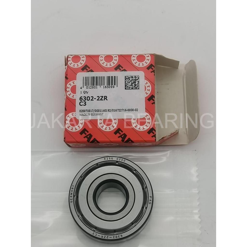 Jual Ball Bearing FAG 6302 2ZR C3 ORIGINAL | Shopee Indonesia