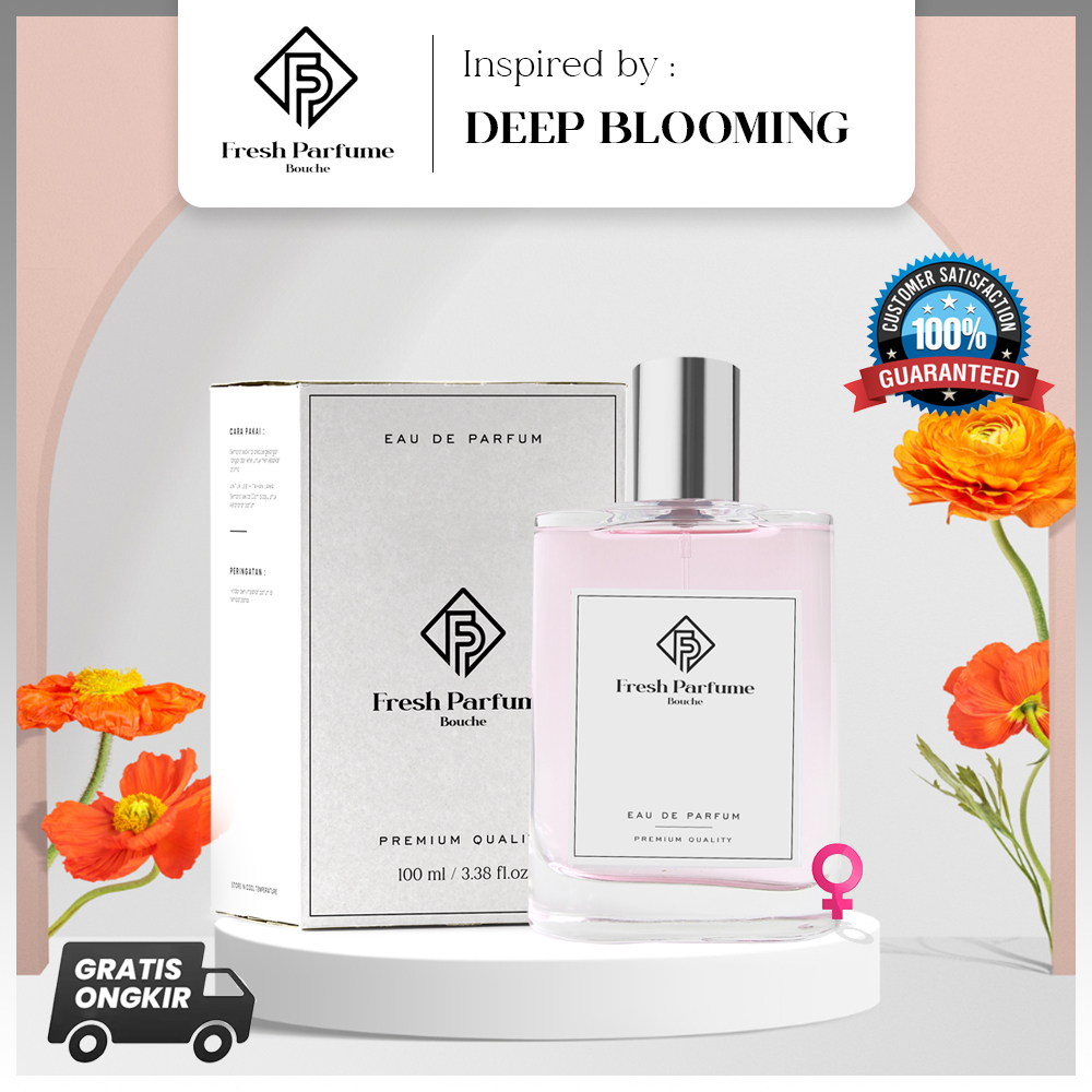 Jual FRESH PARFUME Deep Flower Blooming Parfum Premium Fragrance EDP ...