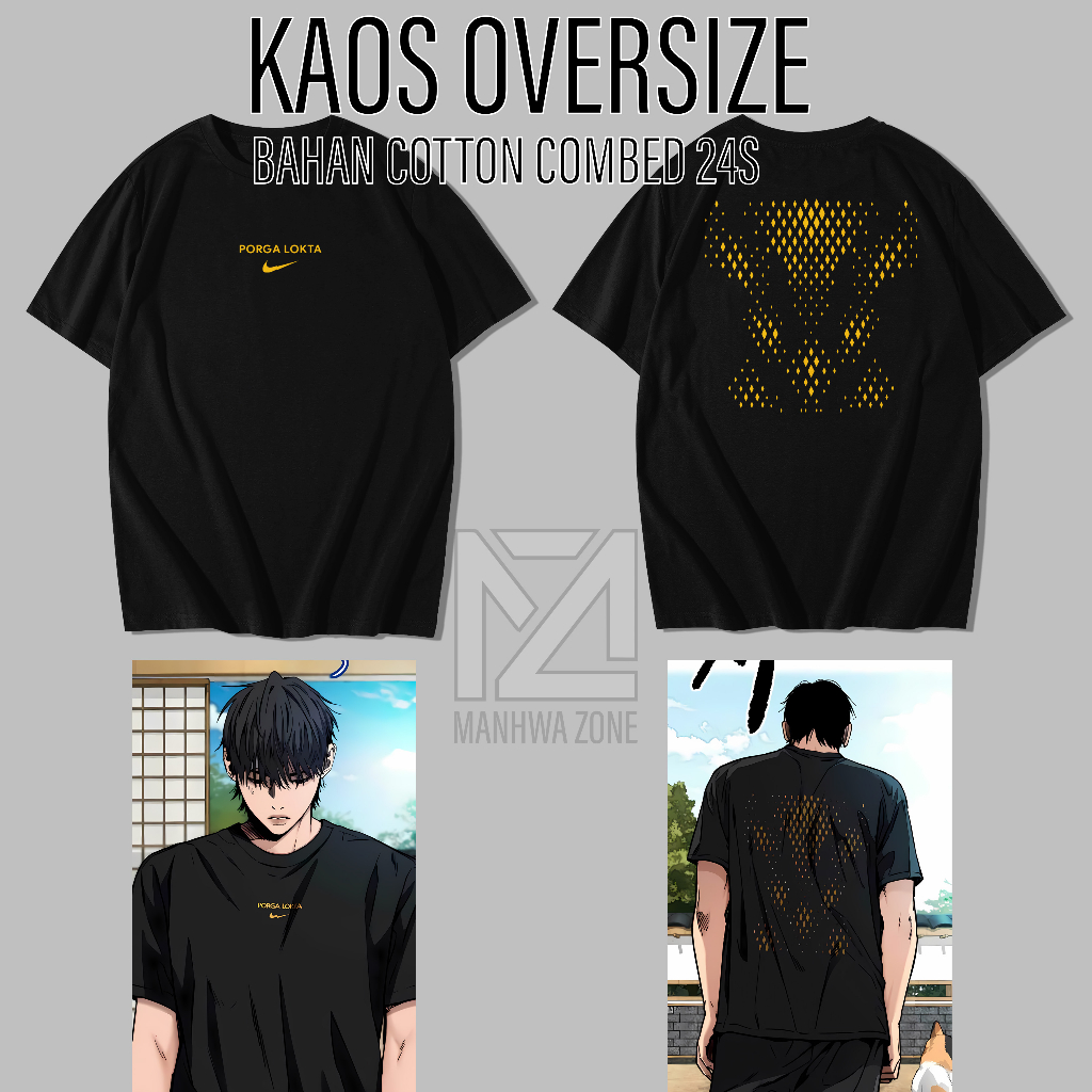 Jual KAOS OVERSIZE JAYJO PORGA LOKTA / T-SHIRT JAYJO OVERSIZE PORGA ...