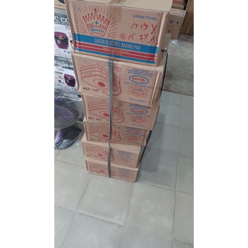 Jual Oven Listrik Lapis Legit 350w / 450W Queen Elektrik Baking Pan ...