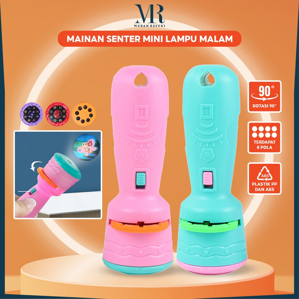 Jual Mainan Senter Proyektor Kartu Polos Bergambar Kartun / Mainan ...