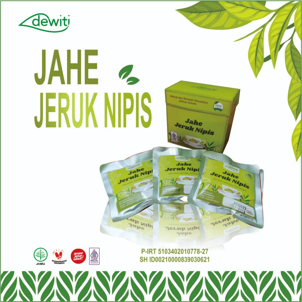 Jual Jahe Jeruk Nipis Instan Sachet | Shopee Indonesia