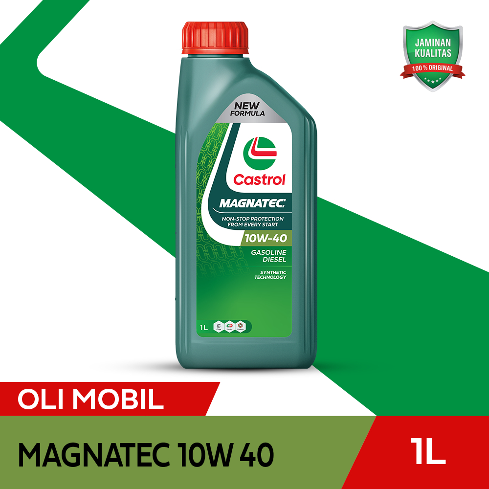 Jual Oli Mesin Mobil Castrol MAGNATEC 10W-40 (1L) | Shopee Indonesia