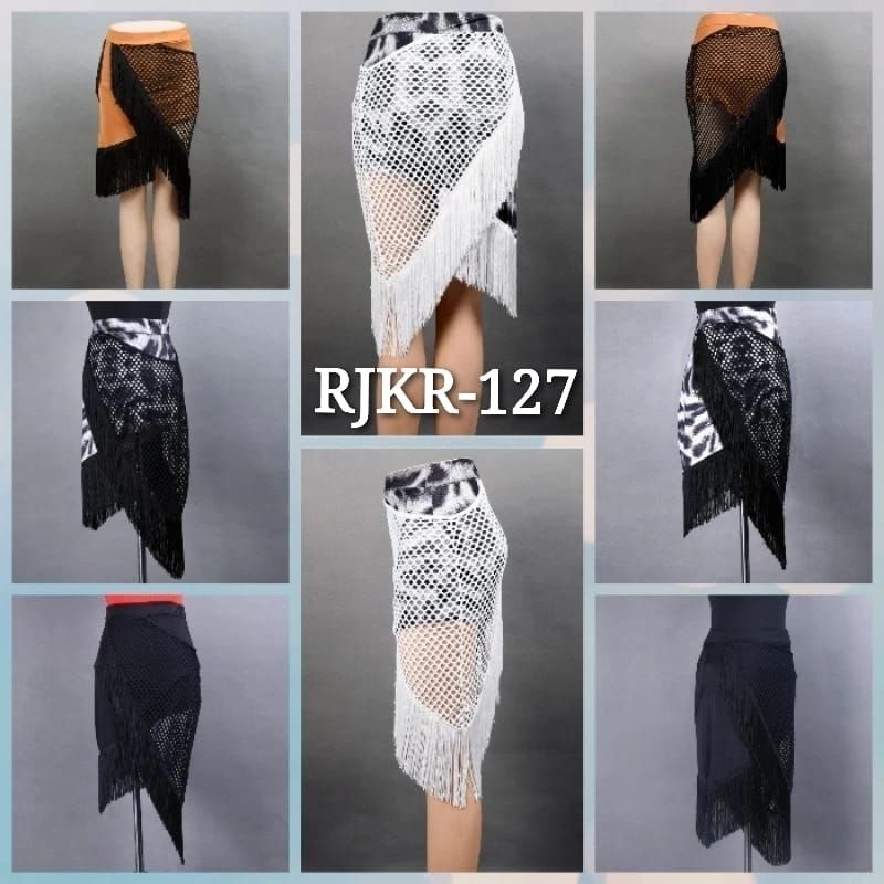 Jual Rok Dance Jaring Premium Rok Line Dance Belly Dance Salsa Latin ...