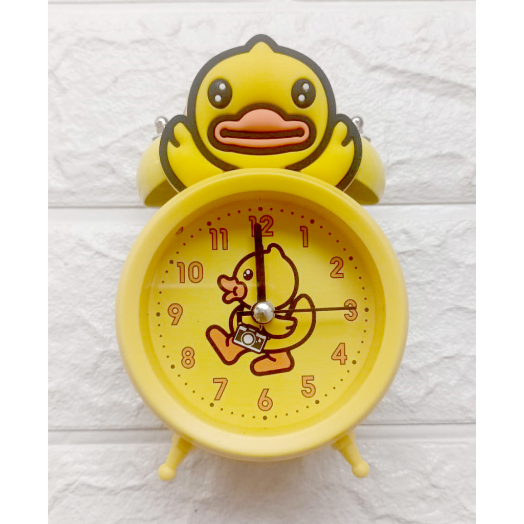 Jual Jam Weker 2108 Karakter Bebek Duck Dino Astronot - Jam Beker Anak ...
