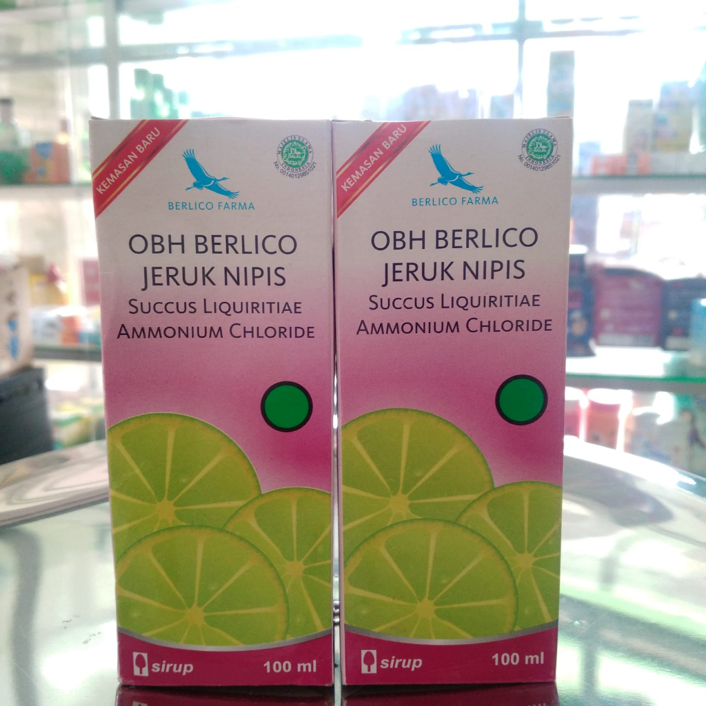 Jual OBH BERLICO JERUK NIPIS 100 ML | Shopee Indonesia
