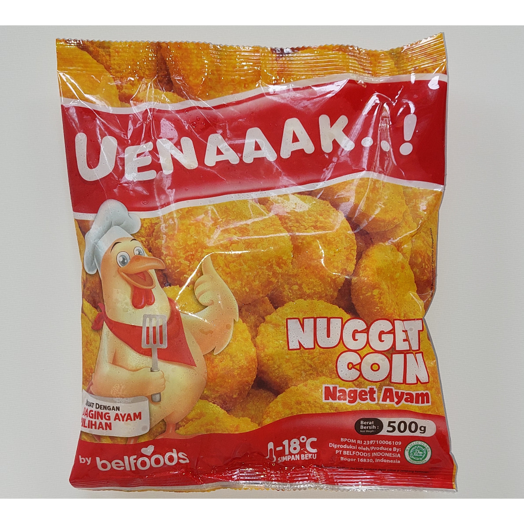 Jual Belfoods Uenak Small Nugget 500 Gr | Shopee Indonesia