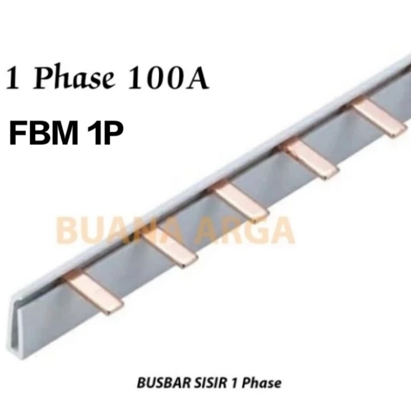 Jual Busbar Sisir Jumper MCB 1P 100A (54 x 1 Pole) FORT | Shopee Indonesia