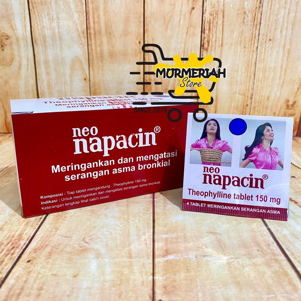Jual Neo Napacin isi 4 tablet / Obat Asma dan sesak napas | Shopee ...