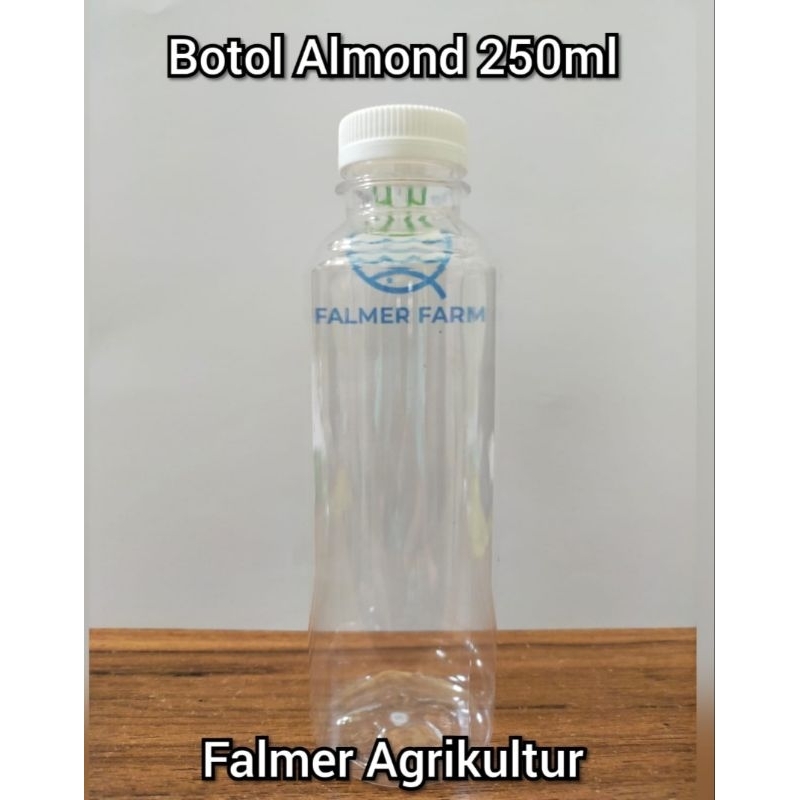 Jual BOTOL ALMOND 250 ML BOTOL FOOD GRADE | Shopee Indonesia