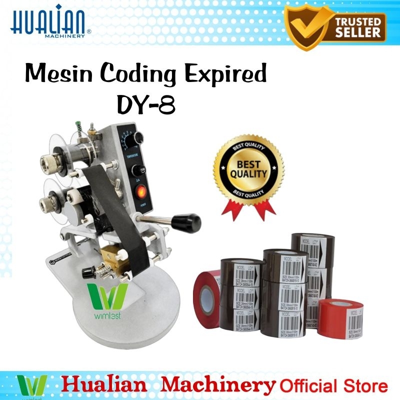 Jual Mesin Print Expired Manual Mesin Coding DY-8 | Shopee Indonesia