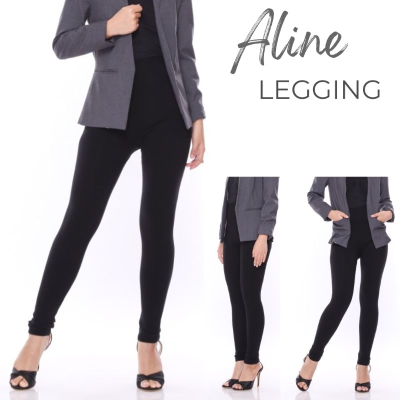 Jual Aline Legging Tebal Highwaist Premium Quality - Celana Legging ...