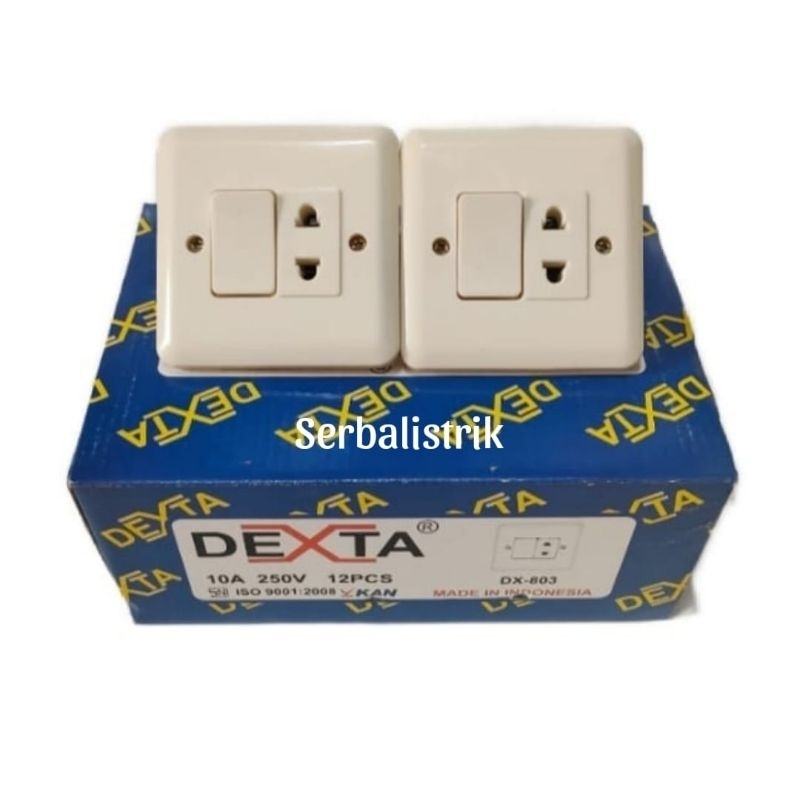 Jual Saklar lampu stop kontak inbow switc Merk dexta SNI/ib engkel ,ib ...