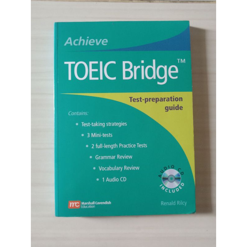 Jual Achieve TOEIC Bridge: Test Preparation Guide (Original) | Shopee ...