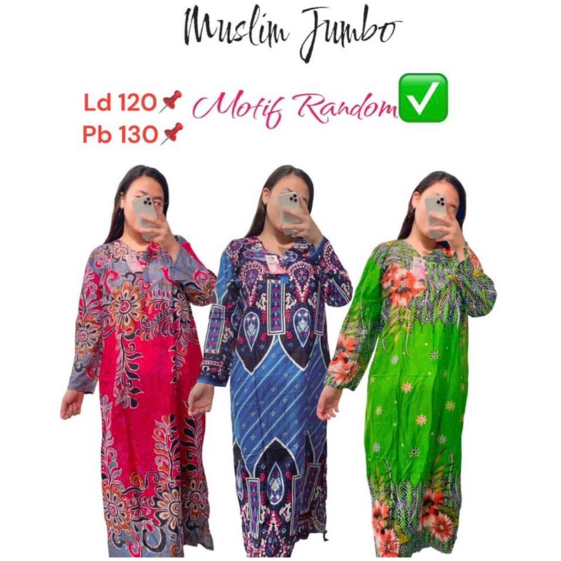 Jual Daster Muslim Jumbo Ld 120, 110rb dpt 3pcs | Shopee Indonesia