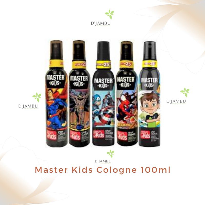 Jual Master Kids Spray Cologne 100ml / Parfum Anak | Shopee Indonesia
