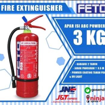 Jual Alat pemadam kebakaran 3kg ABC powder /APAR 3kg | Shopee Indonesia