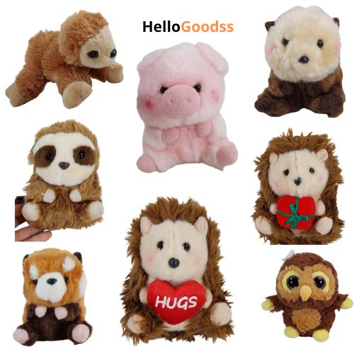 Jual Boneka Binatang Landak Owl Sloth Berang-Berang Kukang Pig Babi ...