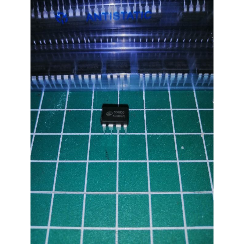 Jual ORIGINAL IC 6830 SD6830 DIP8 CONTROLLER WITH BUILT IN HIGH VOLTAGE MOSFET | Shopee Indonesia