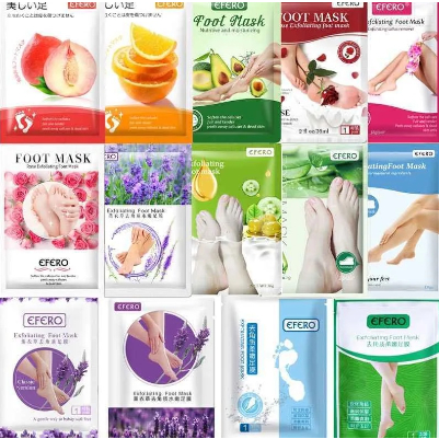 Jual foot mask - masker kaki foot peeling foot exfloating foot mask ...