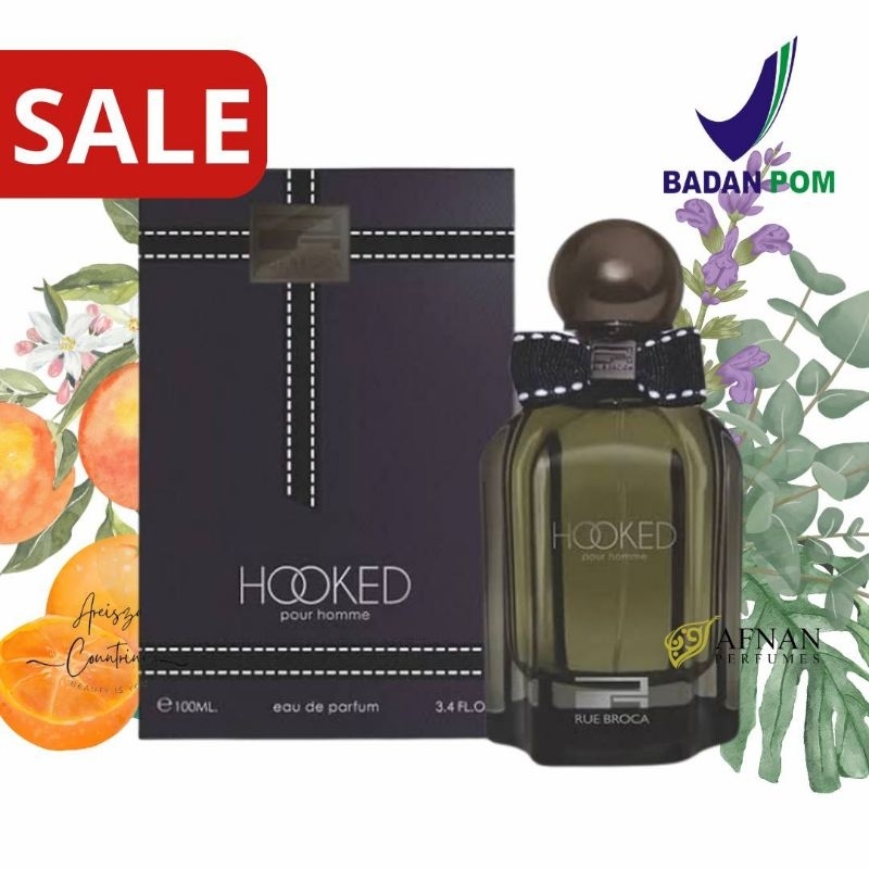 Jual Rue Broca by Afnan Hooked Pour Hommes for Men EDP 100ml | Shopee Indonesia