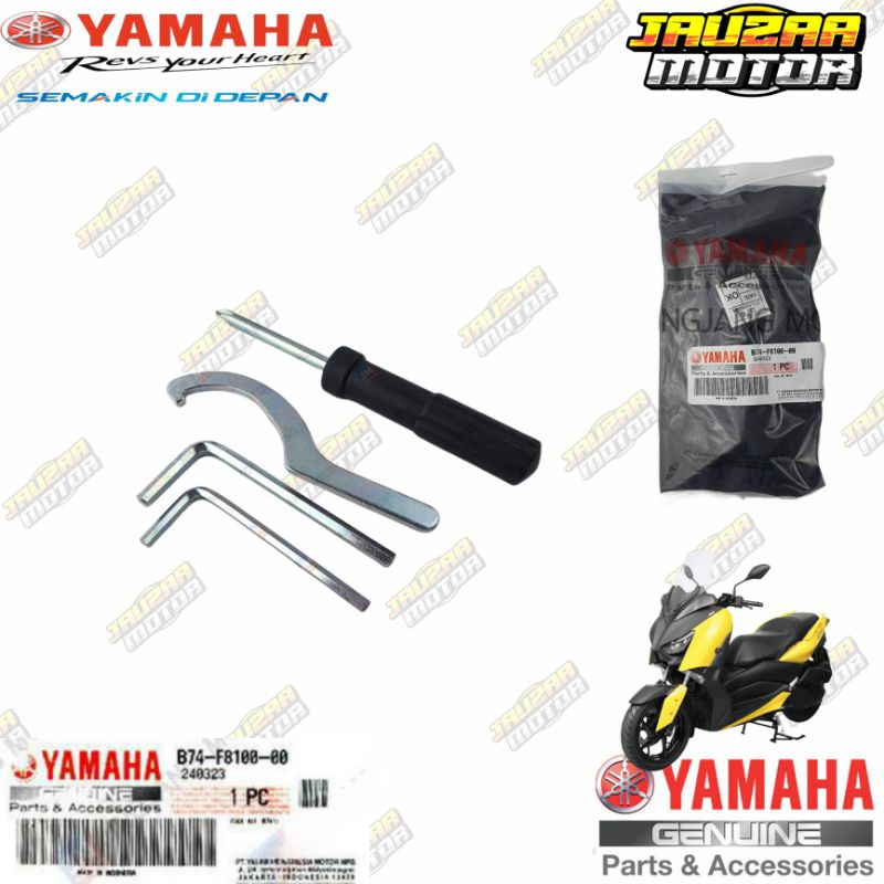 Jual TOOL KIT ASSY XMAX 250 OLD DAN NEW XMAX 250 CONNECTED B74-F8100-00 ...