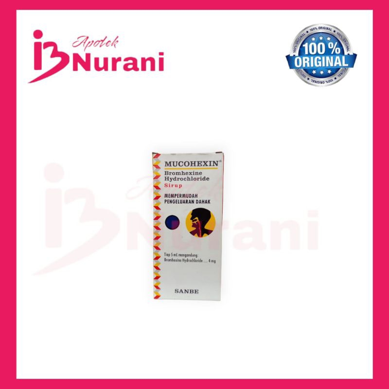Jual MUCOHEXIN SIRUP 100ML | Shopee Indonesia