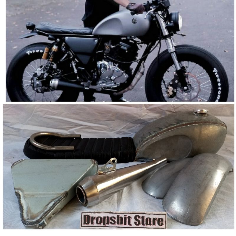 Jual Paket motor custom japstyle Triumph bobber bratstyle scrambler ...