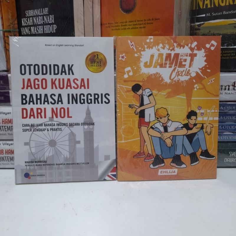 Jual Paket 2 buku otodidak jago kuasai bahasa inggris dari nol, dan jamet circle. | Shopee Indonesia