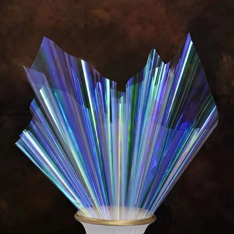 Jual Kertas Buket Hologram Paper (58x58cm) Flower Wrapping Cellophane ...