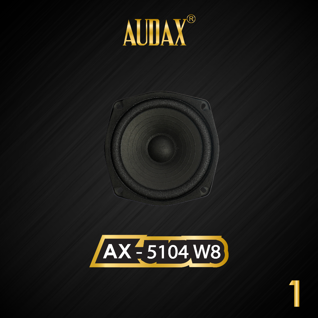 Jual Audax - Speaker 5" Audax AX 5104 W8 Woofer | Shopee Indonesia