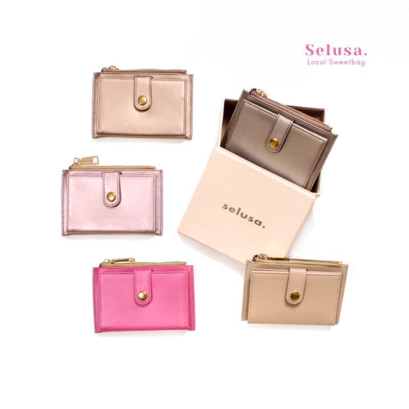 Jual SELUSA FLORENCE WALLET (Free Exclusive Hard Box) | Dompet Lipat ...