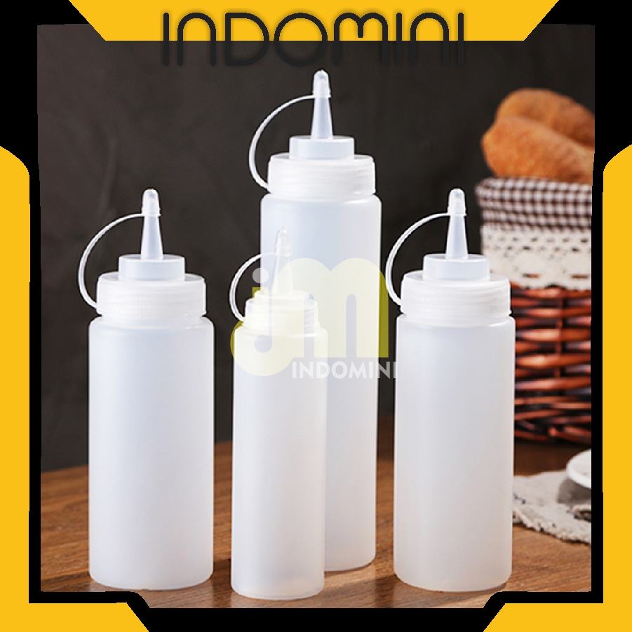 Jual INDOMINI Botol Sauce Mayonnaise Kecap Cuka Dengan AngkaTakaran ...
