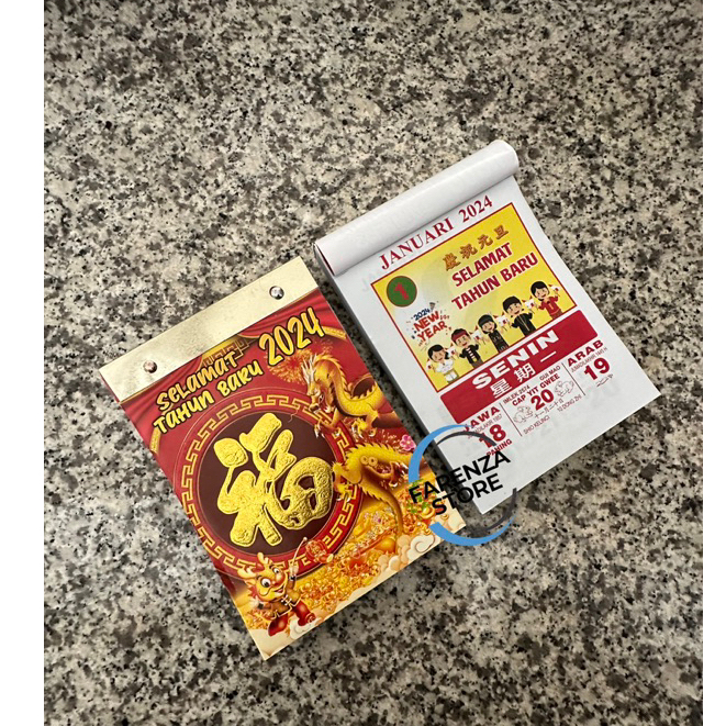 Jual Kalender Harian Sobek Sedang Tahun 2024 | Shopee Indonesia